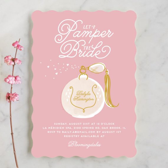 17 (Fun!) Themed Bridal Shower Invitations | Emmaline Bride