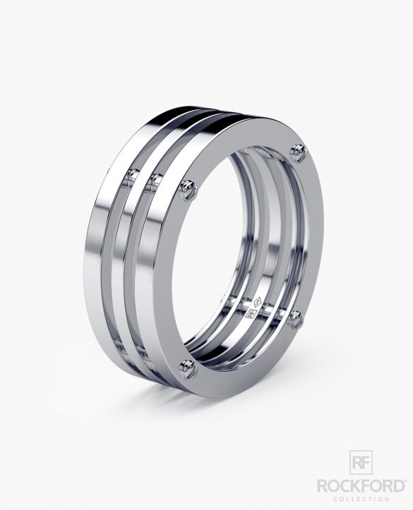 Strikingly Unique Mens Wedding Bands | Emmaline Bride® Weddings