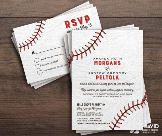 30 Grand Slam Baseball Wedding Ideas | Emmaline Bride