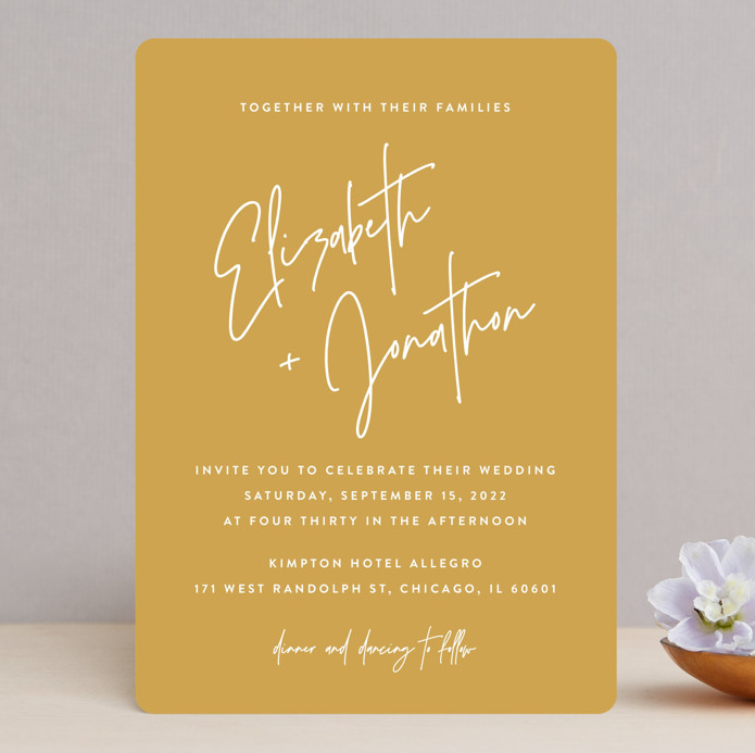 12 Simple Wedding Invites for No-Fuss Couples: Cheap + Easy!