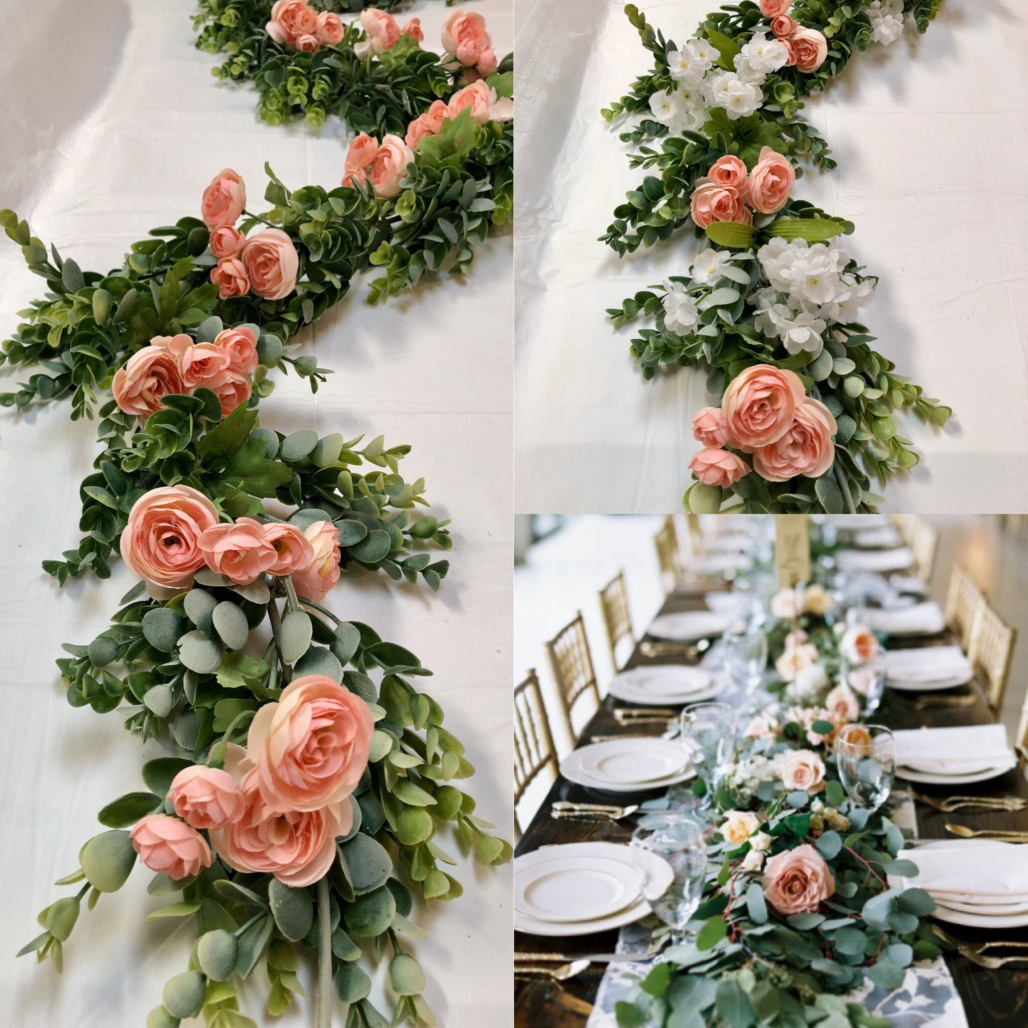 Wedding Garland Decoration: Use as Table Runners, Wedding Arch, Etc.