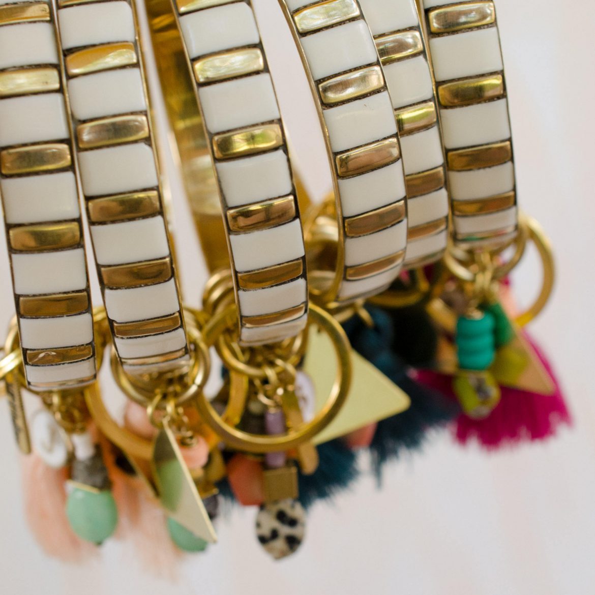 Bangle Bracelet Keychain: A Cute Way to Carry Your Keys! - Bridesmaids