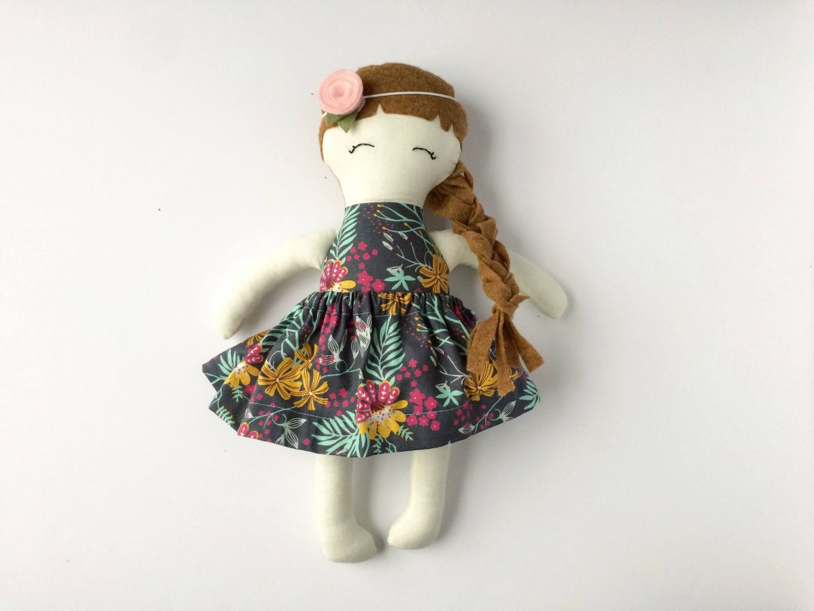 This Flower Girl Doll is the Most Popular Gift Right Now | Emmaline Bride