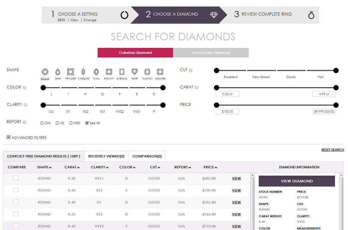 How To Pick Engagement Ring Settings - Design Your Own Ring Online