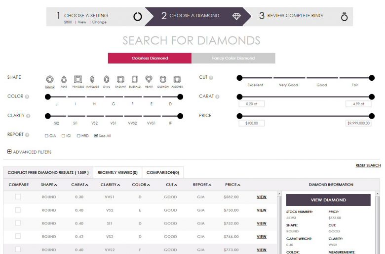 How To Pick Engagement Ring Settings - Design Your Own Ring Online