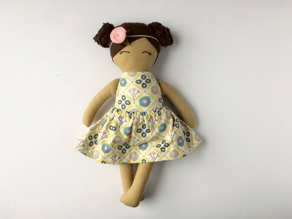 This Flower Girl Doll is the Most Popular Gift Right Now | Emmaline Bride