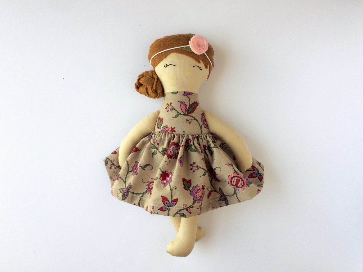 This Flower Girl Doll is the Most Popular Gift Right Now | Emmaline Bride
