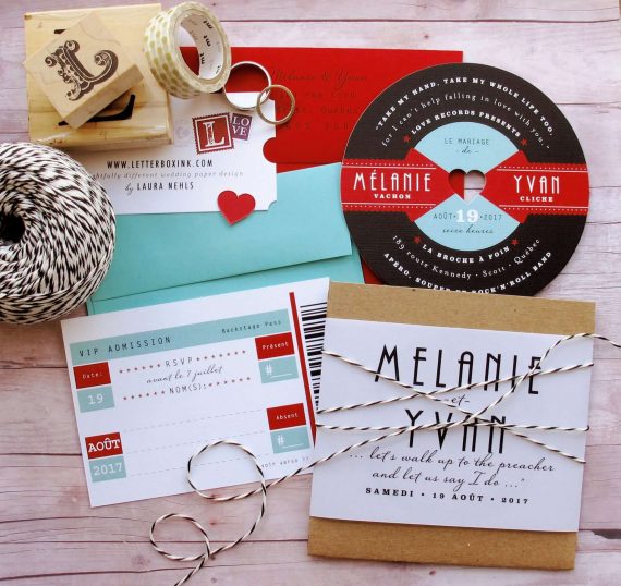 50 Best Wedding Invitations on Etsy in 2021 (PHOTOS) | Emmaline Bride