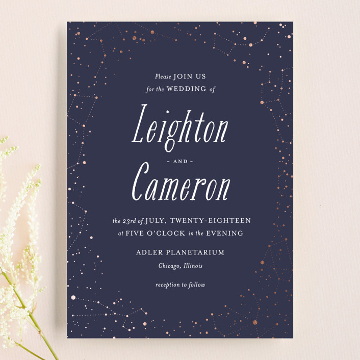 9 Best Places for Evening Wedding Invitations | Emmaline Bride®