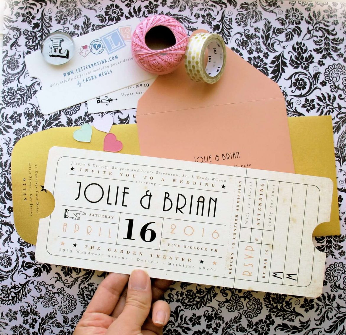 50 Best Wedding Invitations on Etsy in 2021 (PHOTOS) | Emmaline Bride