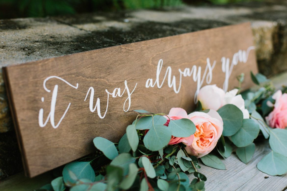 16 Most Creative Wedding Signage Ideas (PHOTOS)