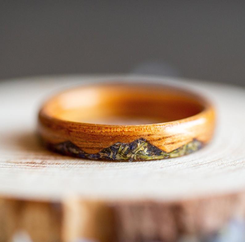 The Best Place to Get Wood Rings for Men | Emmaline Bride Wedding