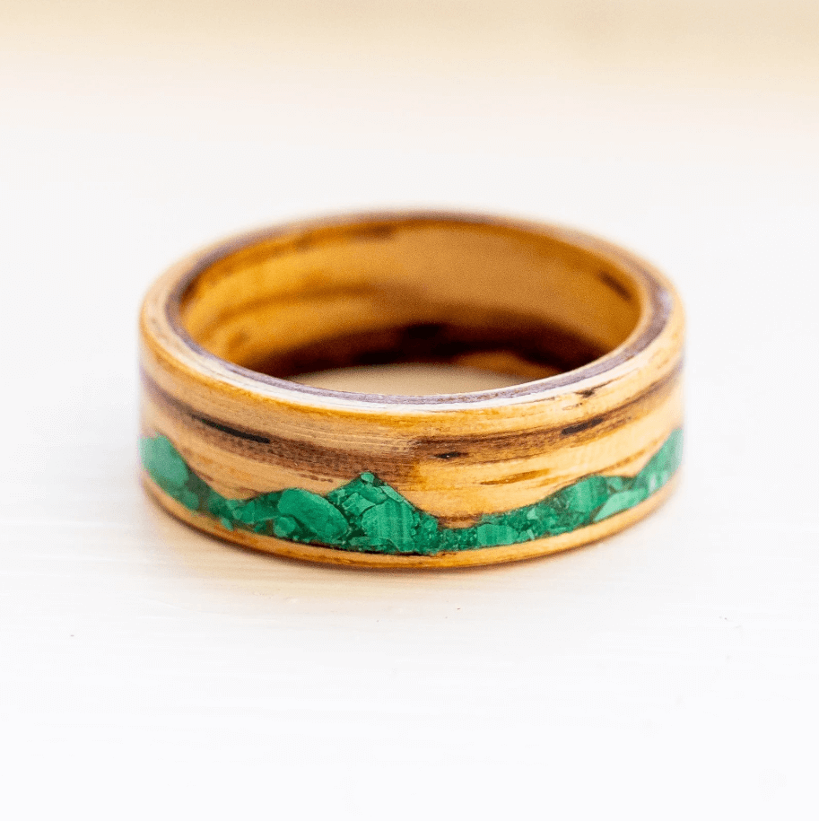 The Best Place to Get Wood Rings for Men | Emmaline Bride Wedding