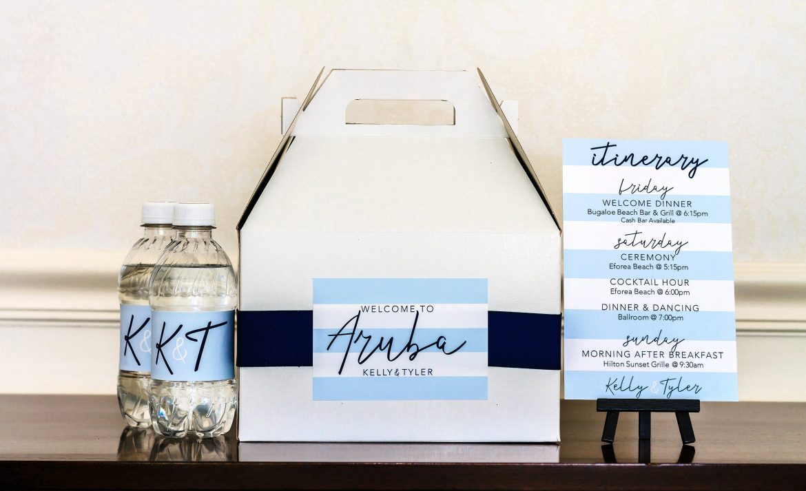 These Wedding Welcome Boxes Make Guests Happy :)