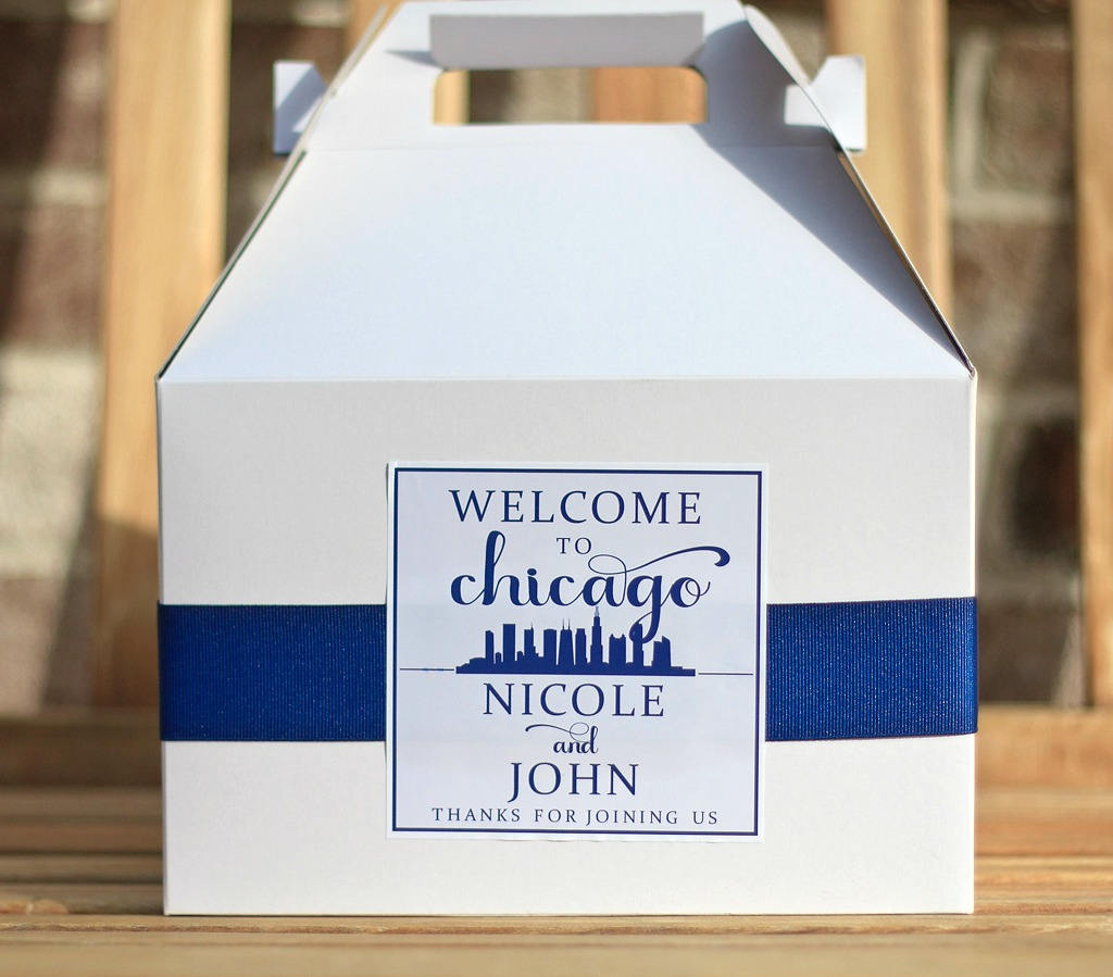 These Wedding Welcome Boxes Make Guests Happy :)