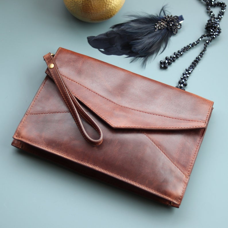 Where to Buy Handmade Leather Bags, Clutches + Makeup Bags
