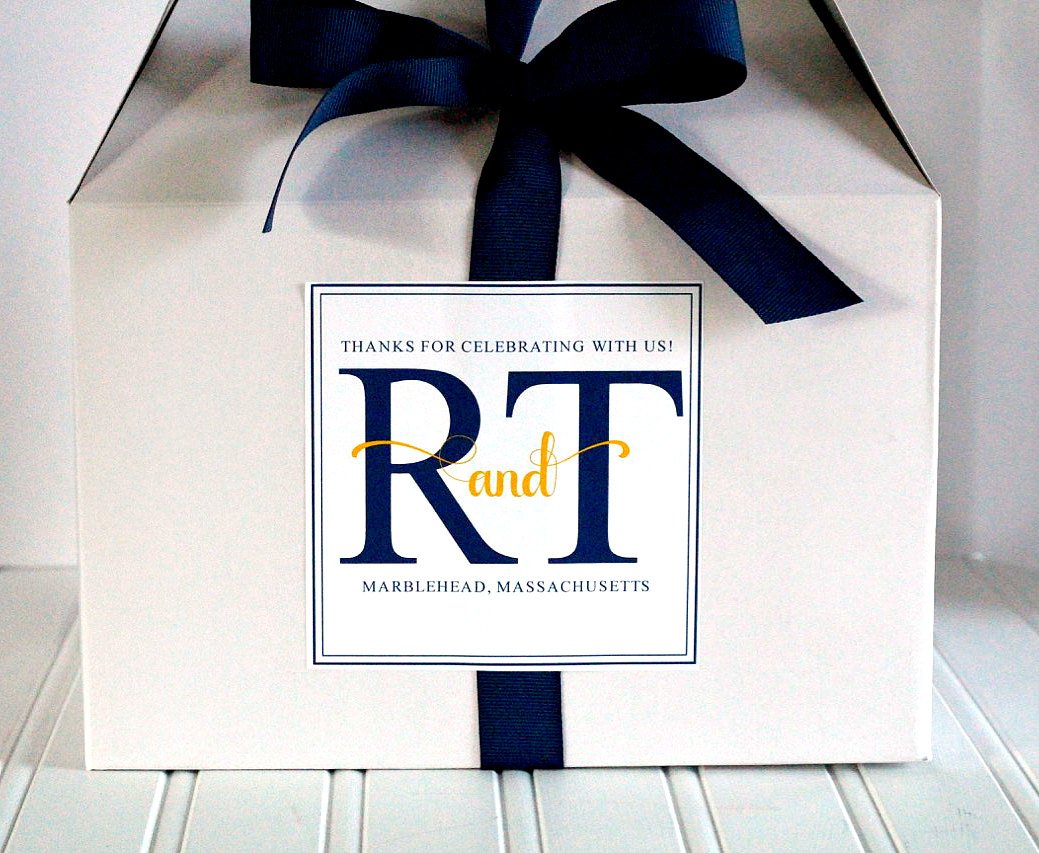 These Wedding Welcome Boxes Make Guests Happy :)