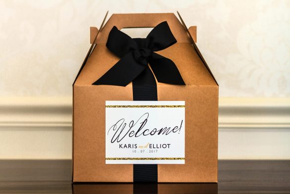 These Wedding Welcome Boxes Make Guests Happy :)