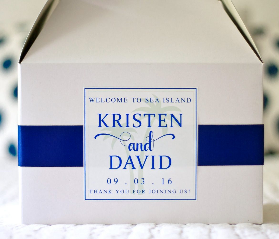 These Wedding Welcome Boxes Make Guests Happy :)
