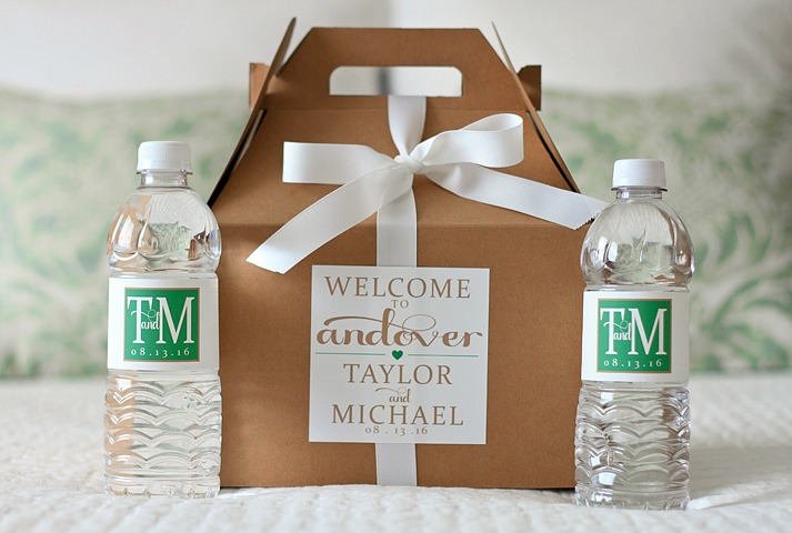 These Wedding Welcome Boxes Make Guests Happy :)