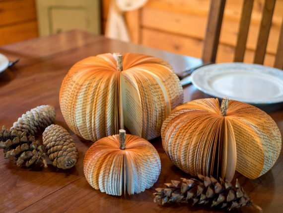 Paper Centerpiece Idea for Weddings + Holidays | Emmaline Bride®