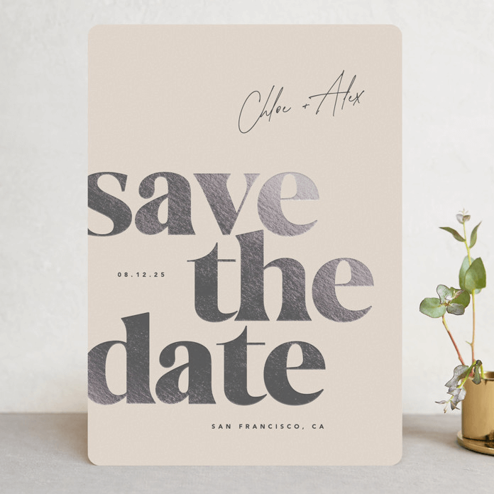 Here's EXACTLY What to Put on a Save the Date Card | Emmaline Bride