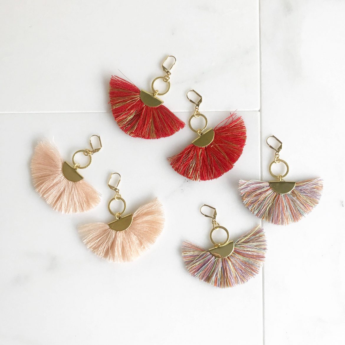 The Most Beautiful Tassel Earrings Etsy Has To Offer