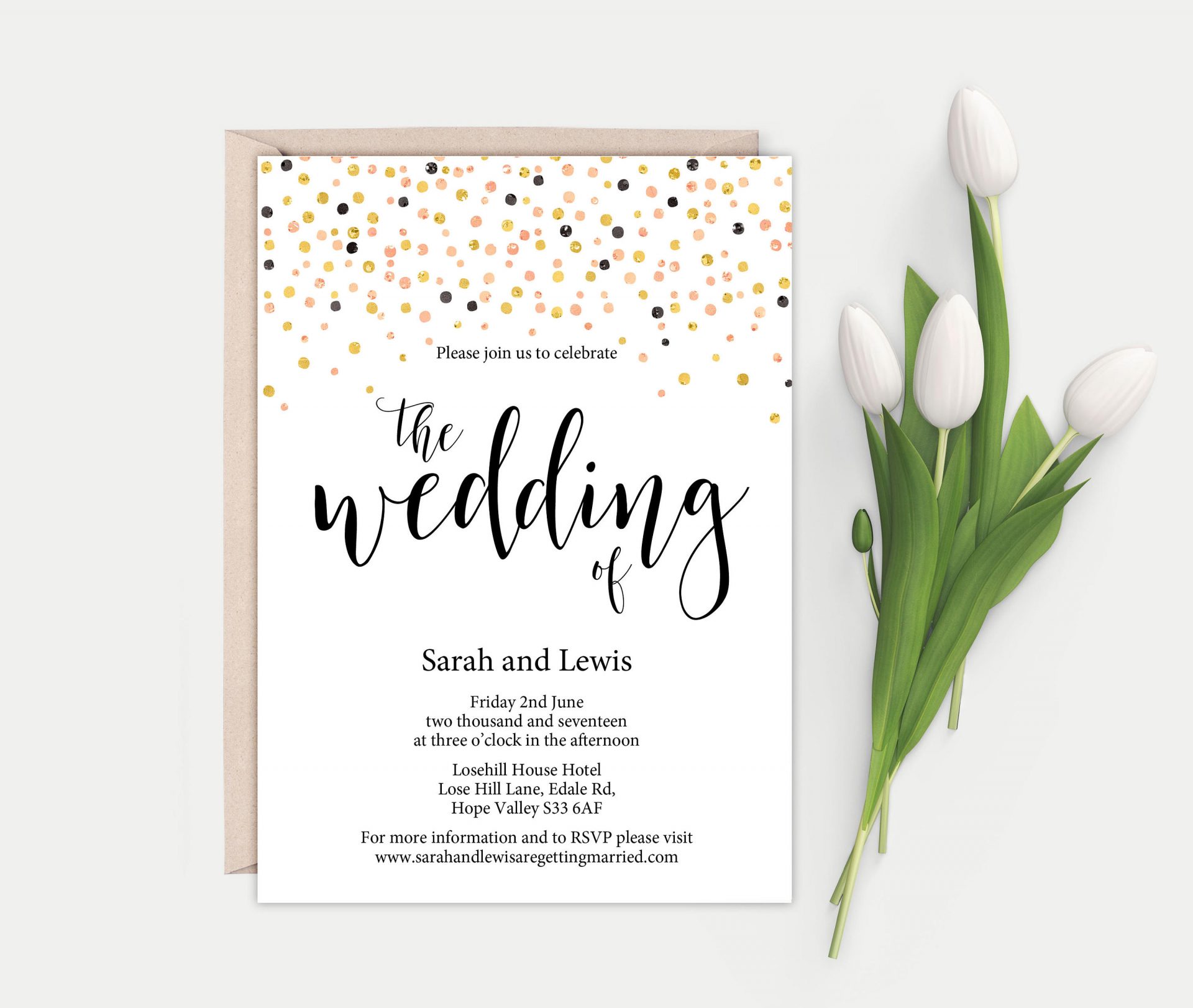 9 Printable Wedding Invites + Templates | Emmaline Bride