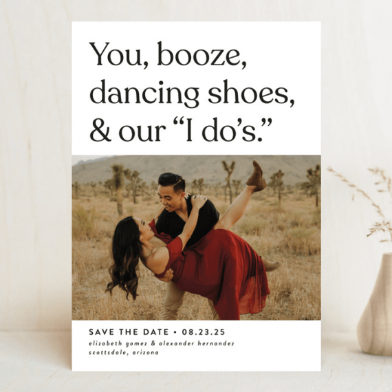 21 Funny Save the Dates for Non-Boring Couples | Emmaline Bride