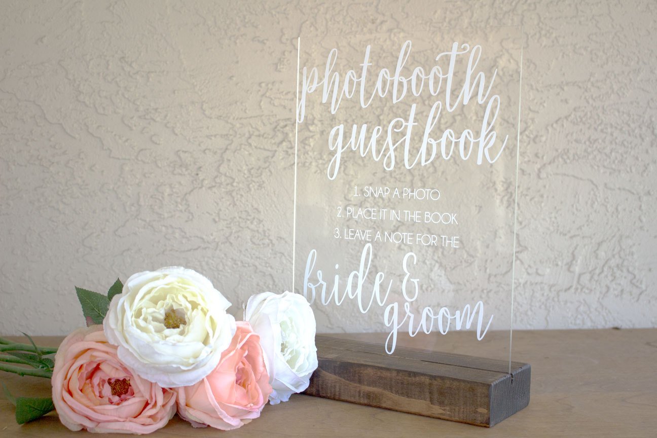 DIY Photo Guest Book w/ Advice Cards | Emmaline Bride