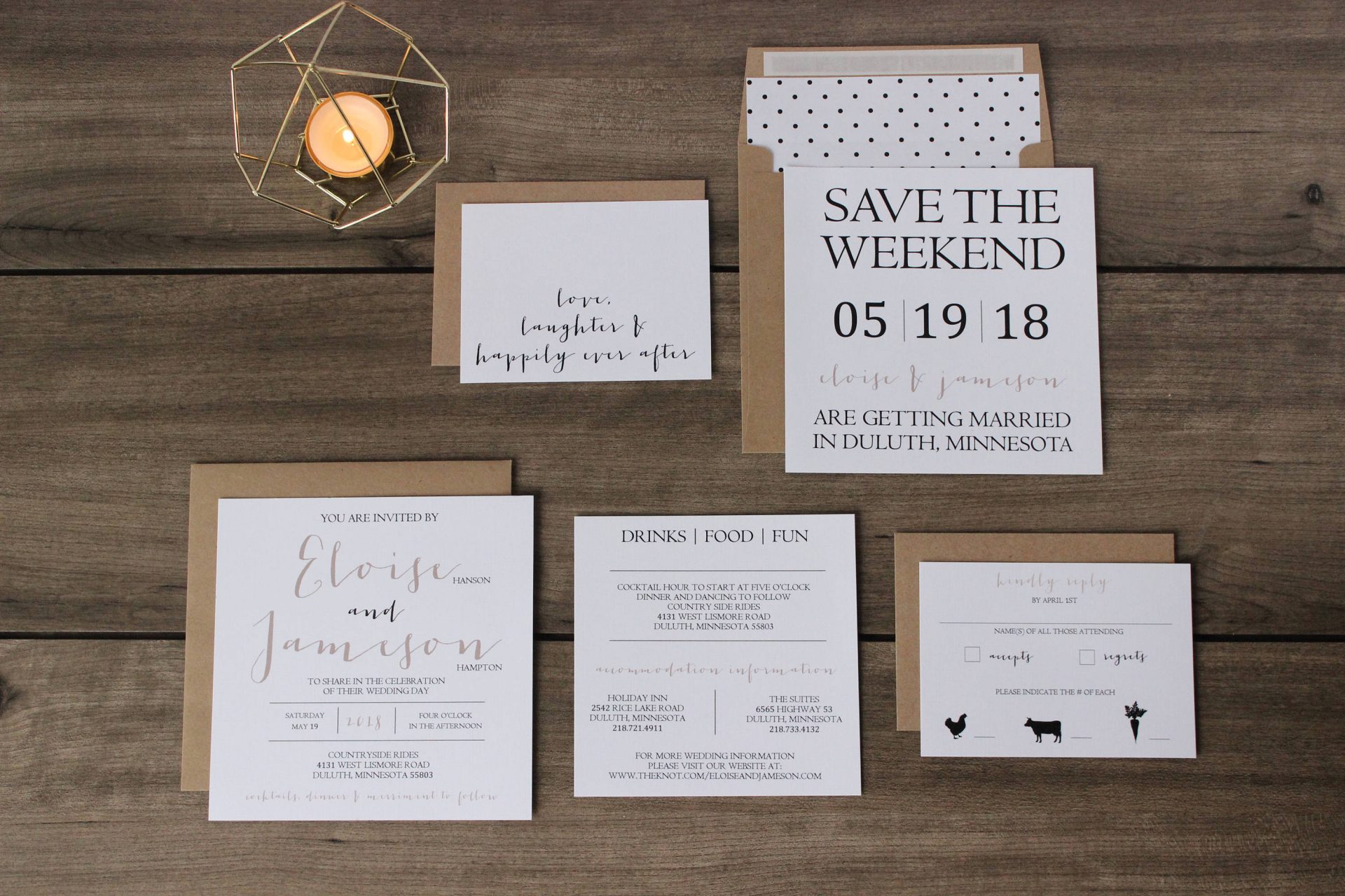 40 Most Creative Wedding Invitations 2020 (PHOTOS) | Emmaline Bride