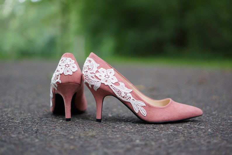 The Best Lace Heels for Weddings Are Right Here | Emmaline Bride