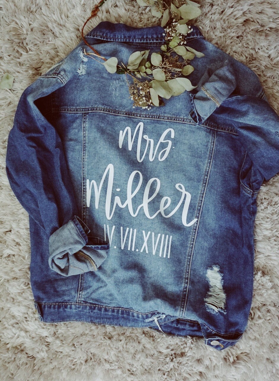 This is the Cutest Mrs Bridal Jacket We've Seen This Year