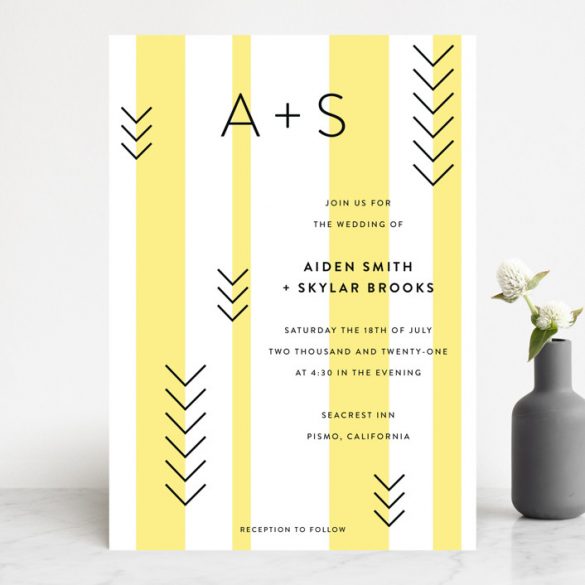20 Modern Wedding Invites for Cool, Fun-Loving Couples | Emmaline Bride