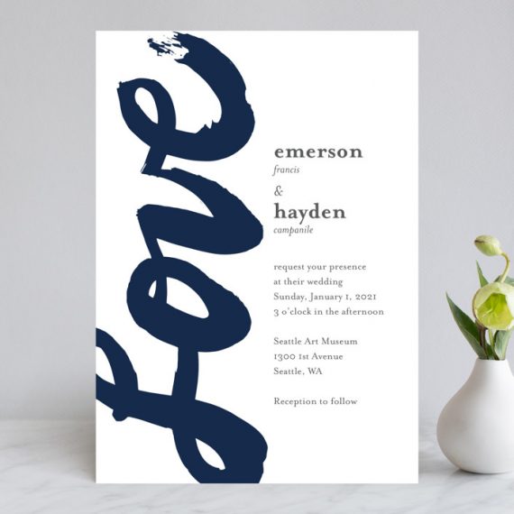 20 Modern Wedding Invites for Cool, Fun-Loving Couples | Emmaline Bride