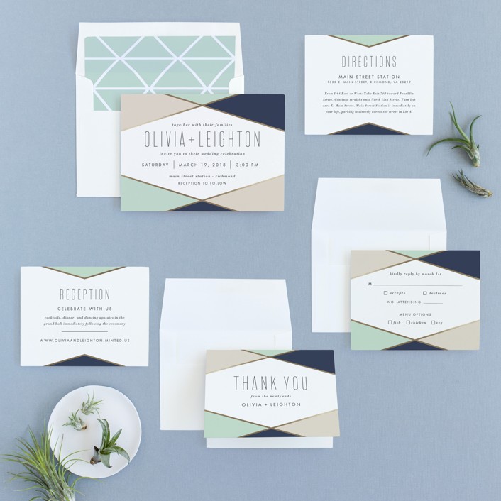 20 Modern Wedding Invites for Cool, Fun-Loving Couples | Emmaline Bride