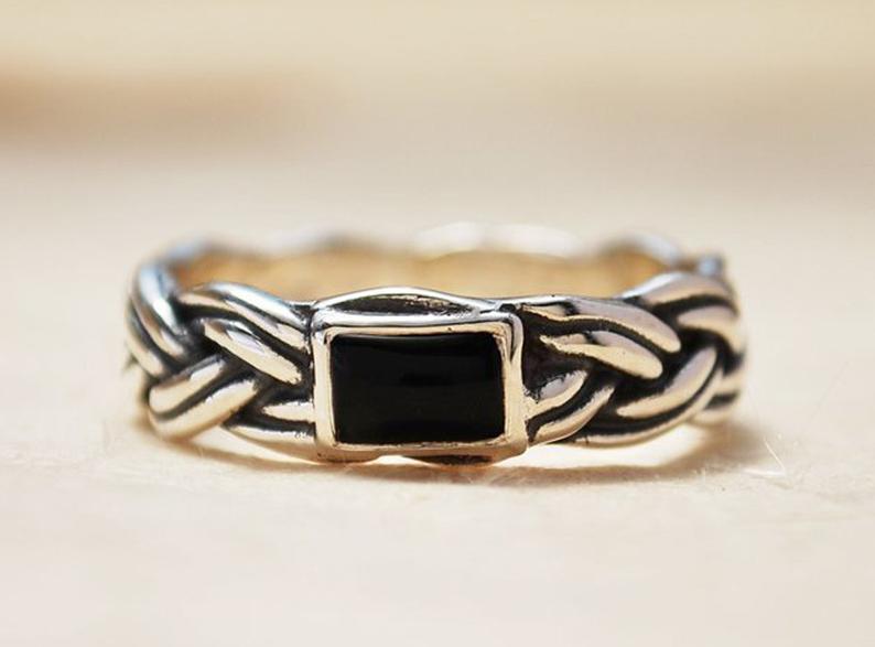 Braided Wedding Bands: Non Traditional Wedding Rings | Emmaline Bride