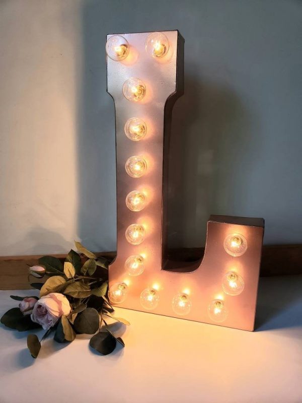 Love Marquee Letters: Where to Buy Large Light Up Letters for Weddings