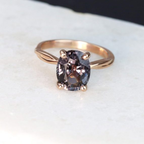 Top 10 Most Beautiful Grey Engagement Ring Styles | Emmaline Bride®