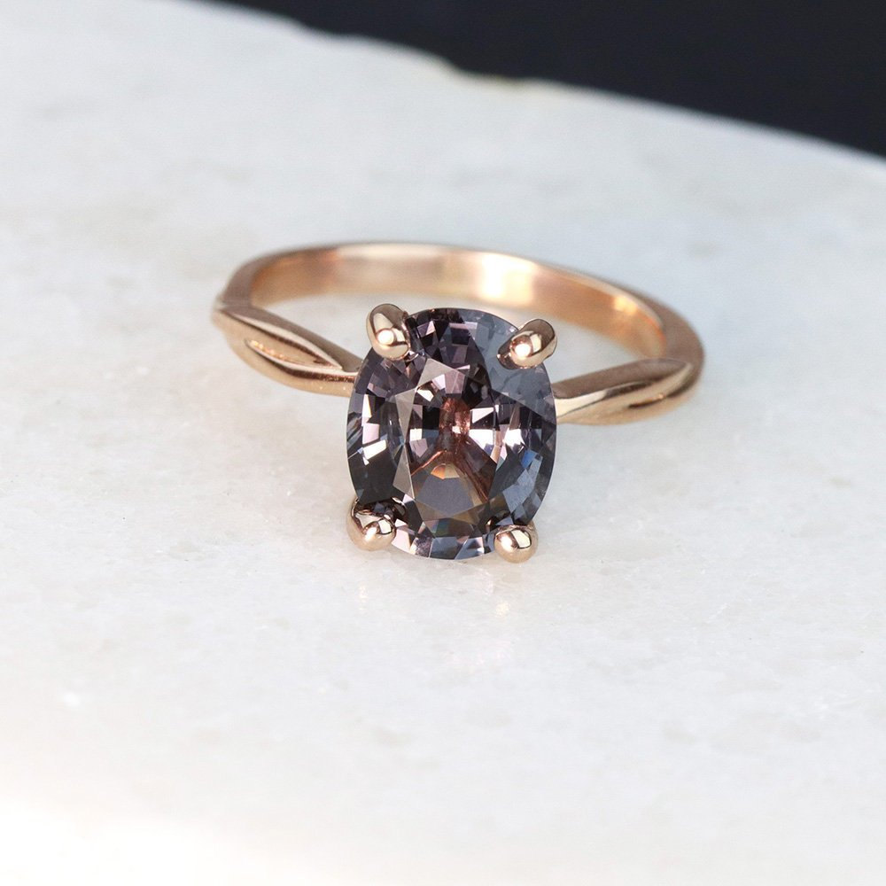 Top 10 Most Beautiful Grey Engagement Ring Styles | Emmaline Bride®