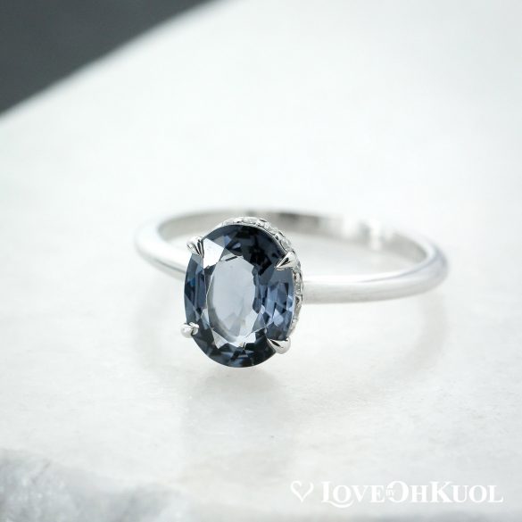 Top 10 Most Beautiful Grey Engagement Ring Styles | Emmaline Bride®
