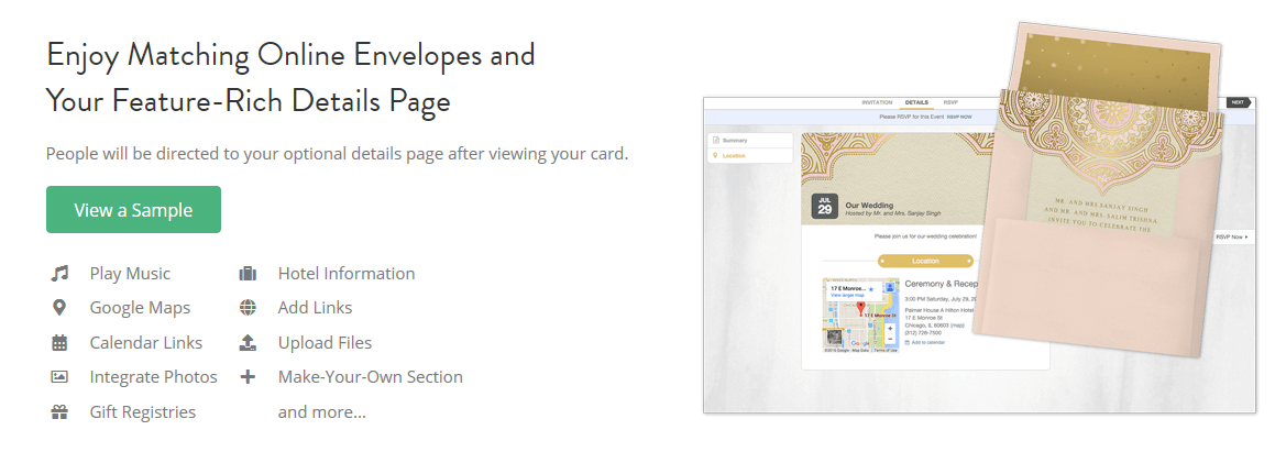 These Digital Wedding Invitations Save Paper, Time, and Money