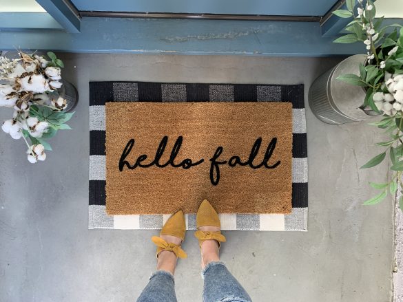 36 Best Fall Doormats on Etsy This Season | Emmaline Bride