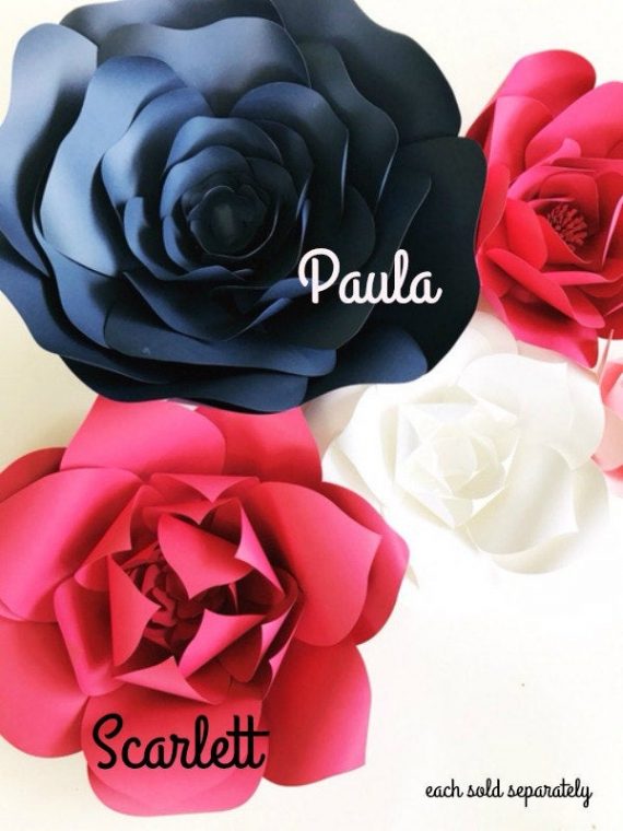 How to Make Paper Flowers: Easy DIY Templates | Emmaline Bride