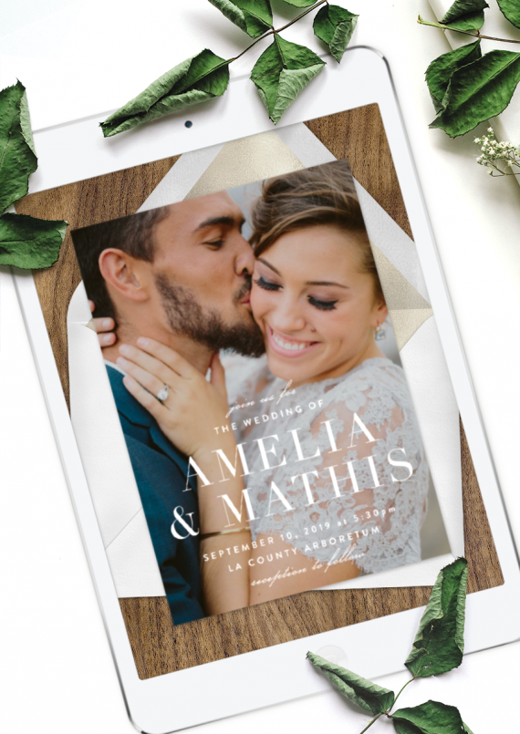 How to Easily Send Paperless Wedding Invitations | Emmaline Bride ...