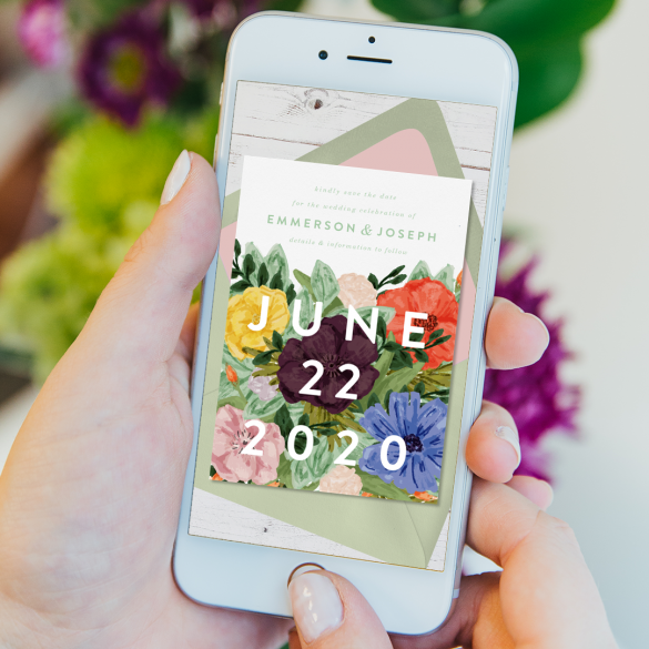 How to Easily Send Paperless Wedding Invitations | Emmaline Bride ...