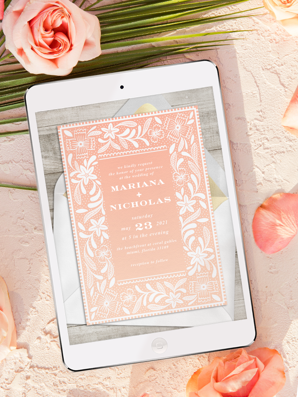 How to Easily Send Paperless Wedding Invitations | Emmaline Bride ...