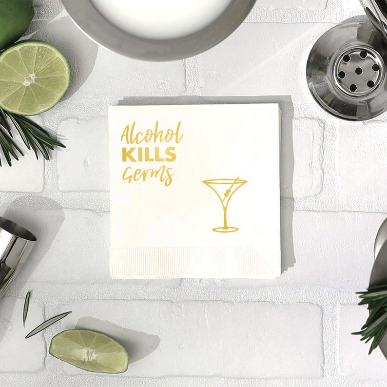 Where to Get Napkins for Wedding Reception + Events: Personalized!