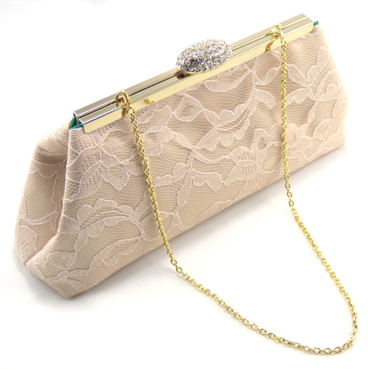 Blue Lined Clutch: This Hidden Something Blue is a Bridal Favorite