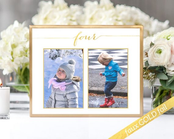 HOW TO: Make Photo Table Numbers for Weddings | Emmaline Bride